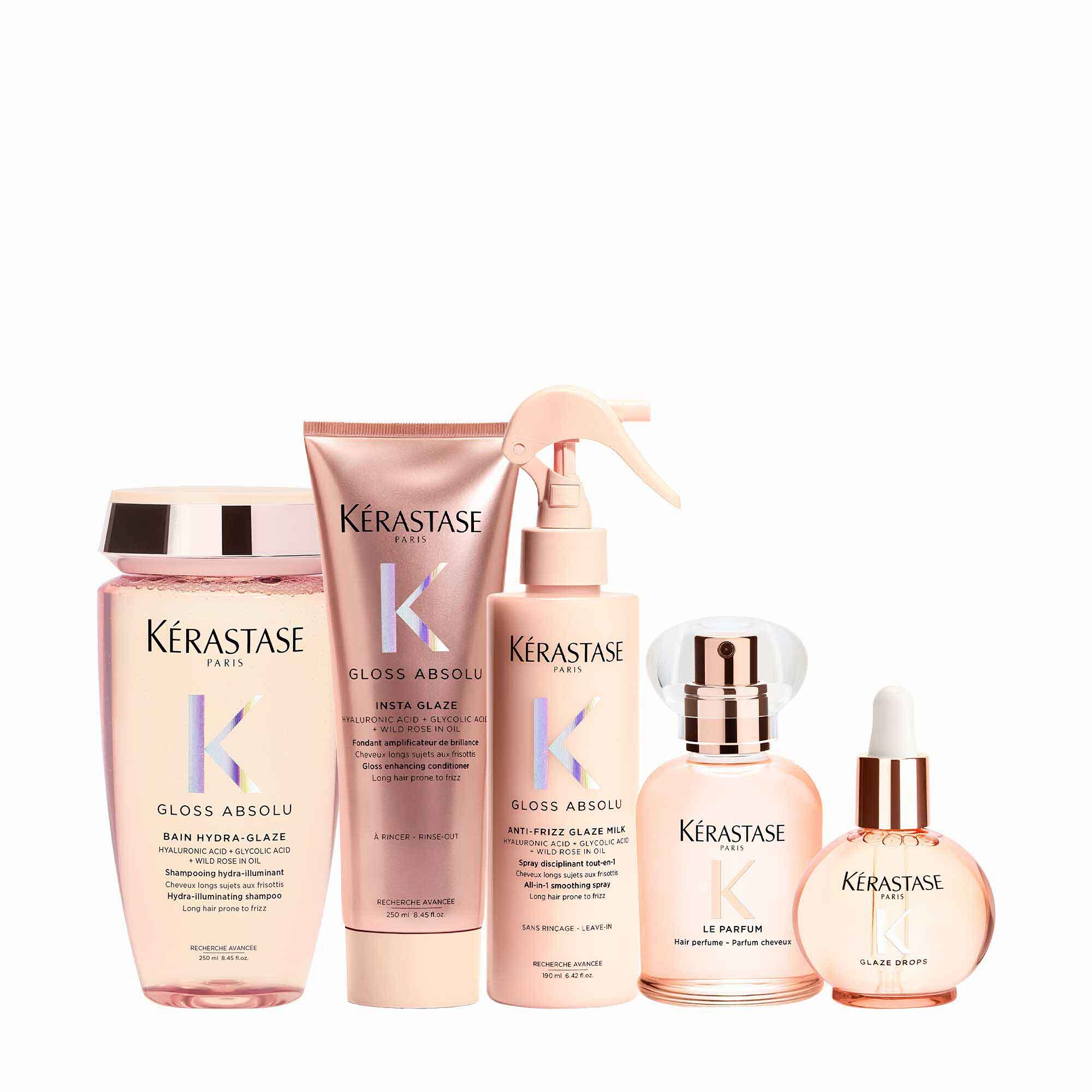Kerastase l Gloss Absolu | Ritual Glaze Anti-Frizz & Le Parfum Hair Perfume